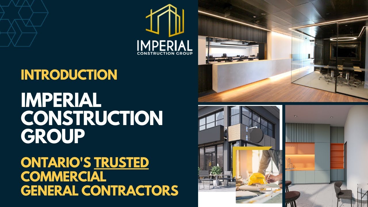 Introduction to Imperial Construction Group Inc. - YouTube