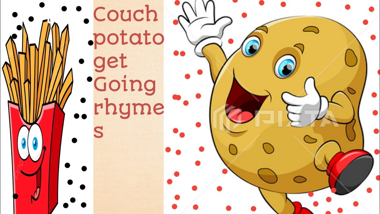 Couch potato gets going kids /English Rhyme 🥰 kids rhyme couch potato ...