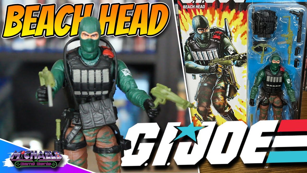 G.I. Joe Classified Beach Head Retro Card Back Review! - YouTube