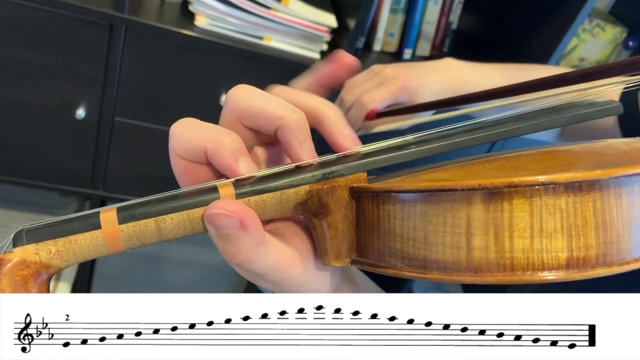 AMEB Violin 5th Grade 5.5 E flat major - YouTube