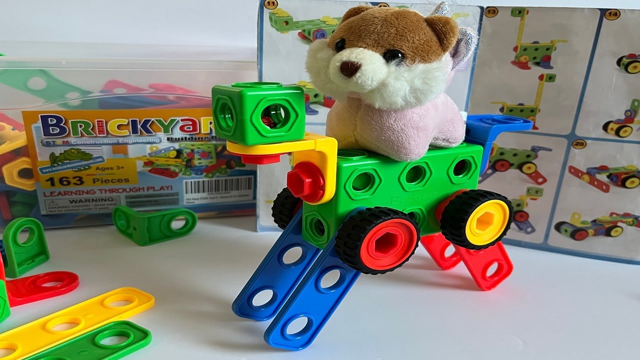 Let’s Build a dog with Brickyard Blocks! Fun Kids Tutorial #kids # ...