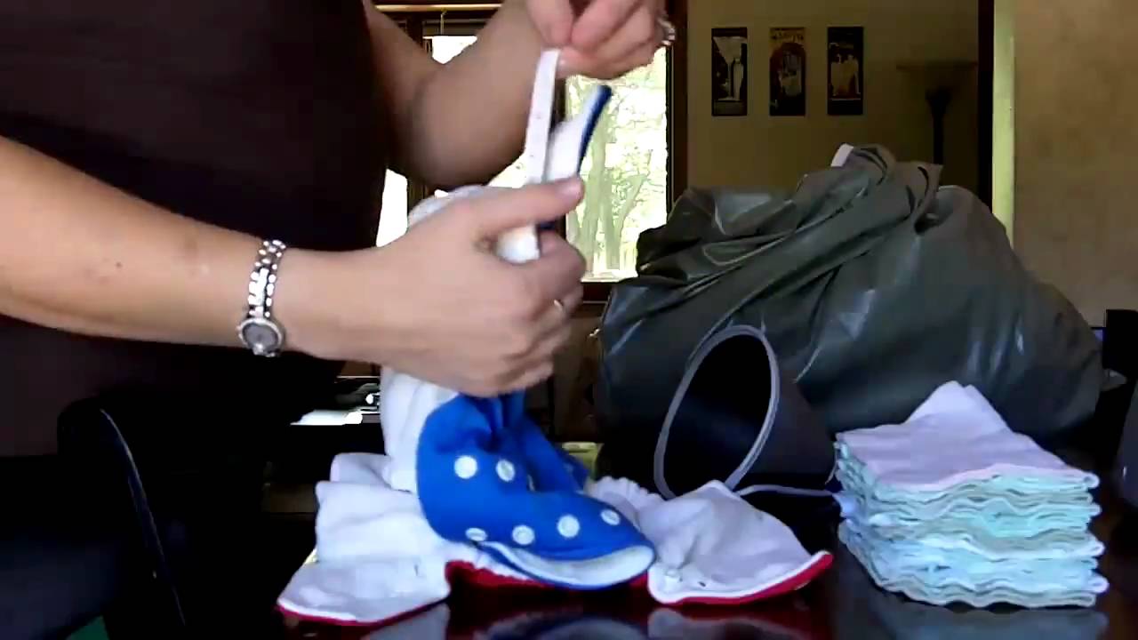A Day in the Life of a Cloth Diapering mom - Part 2 - YouTube