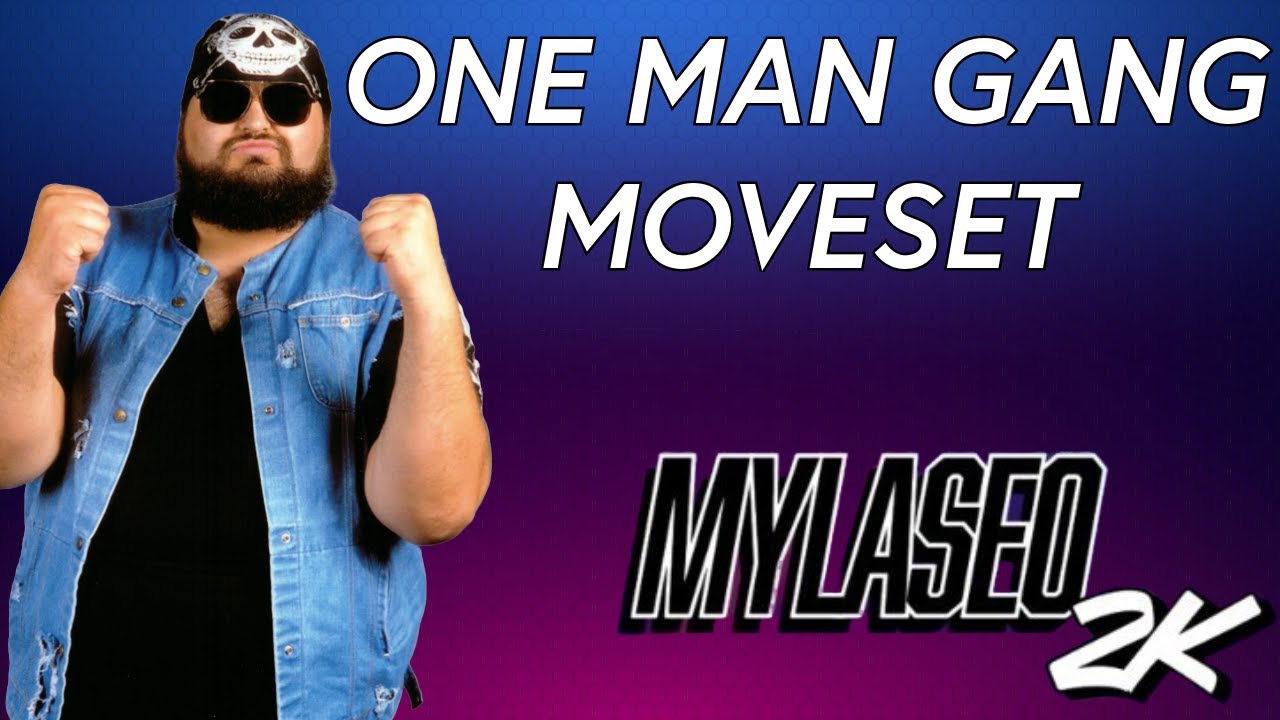 One Man Gang Moveset (WWE 2K24) - YouTube