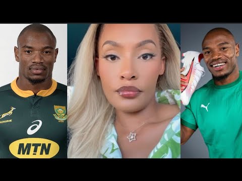 Springbok Makazole Mapimpi's wife gives people mean girl energy...here ...