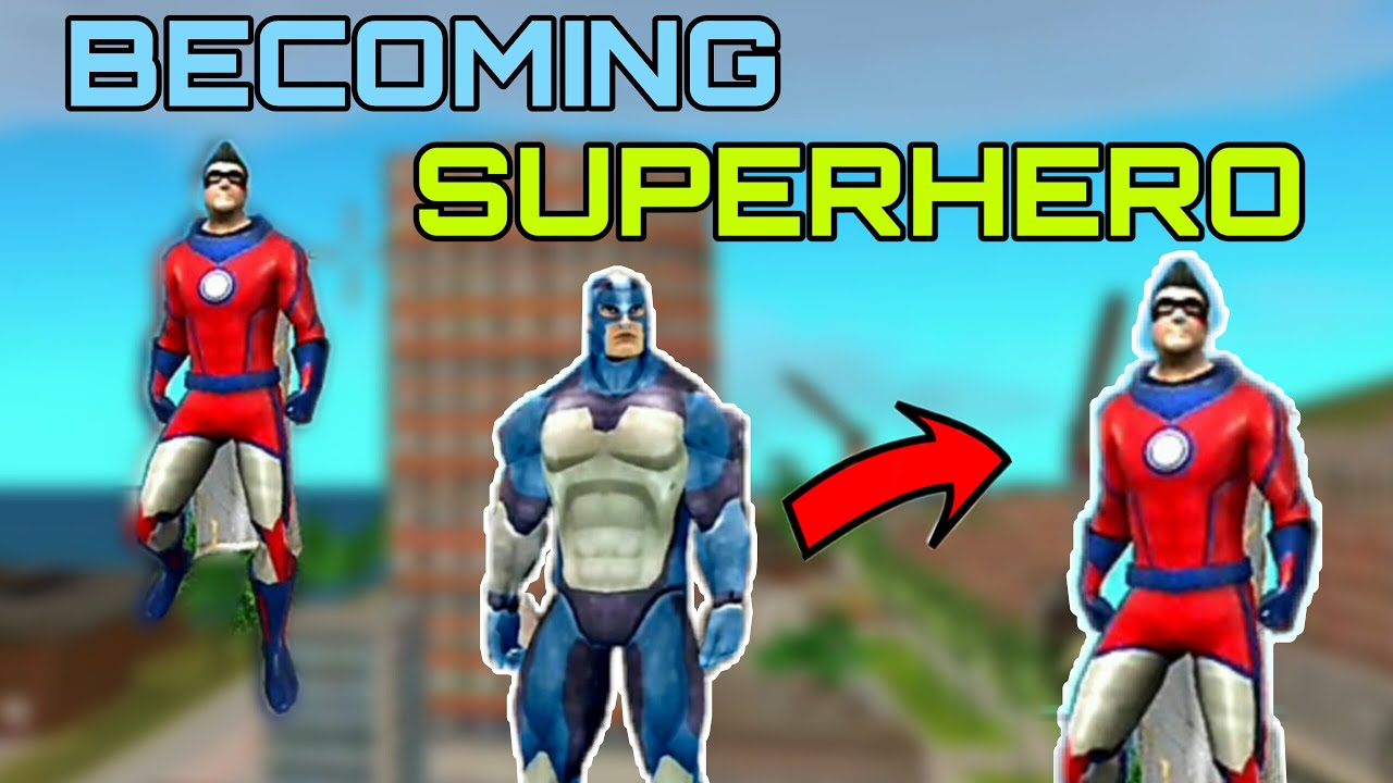 BECOMING SUPERHERO IN ROPE HERO VICE TOWN | GAMEPLAY#2 | GamerzZuana ...