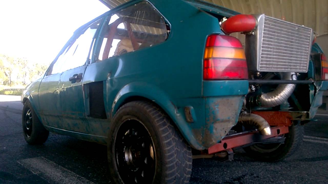 Testy - POLO RWD TDI Central - Chlup wodą z FMIC - YouTube