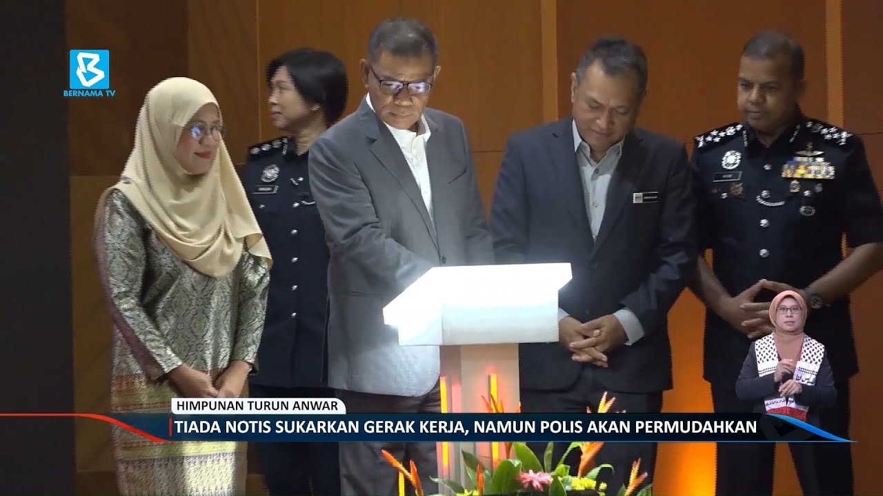 Tiada notis sukarkan gerak kerja, namun polis akan permudahkan - YouTube