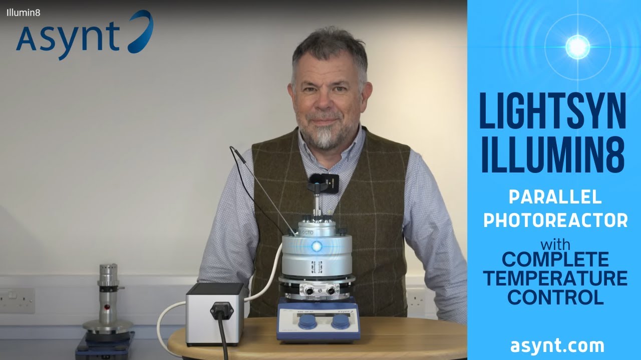 Illumin8 | Parallel temperature controlled photoreactor - YouTube