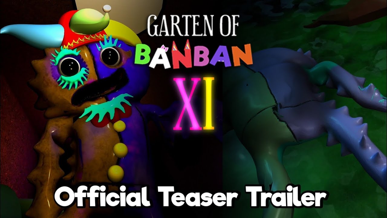 Garten of Banban 11 - Official Teaser Trailer (retaliation) - YouTube