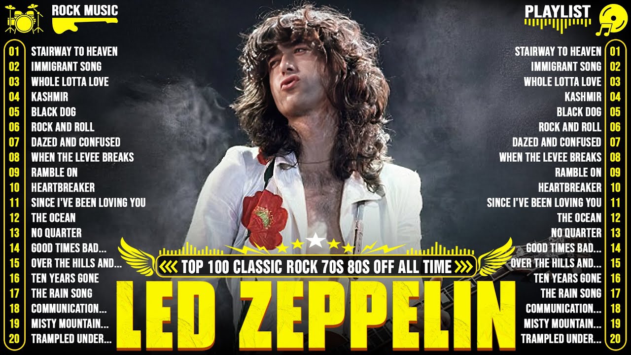 Led Zeppelin Greatest Hits ⭐ Best Songs Of Led Zeppelin ⭐ Led Zeppelin ...