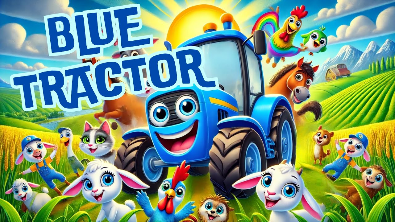 🚜💙 Little Blue Tractor | Fun Adventures with Blue Tractor – Children's ...