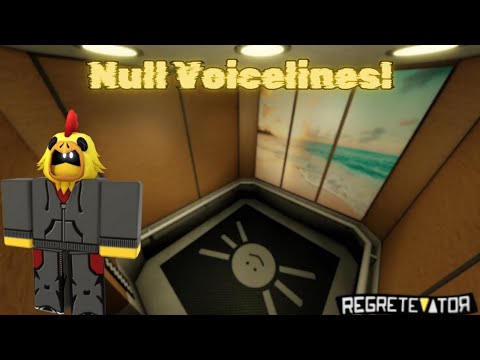 Roblox Regretevator: All NULL Dialogue Voice Acted - YouTube