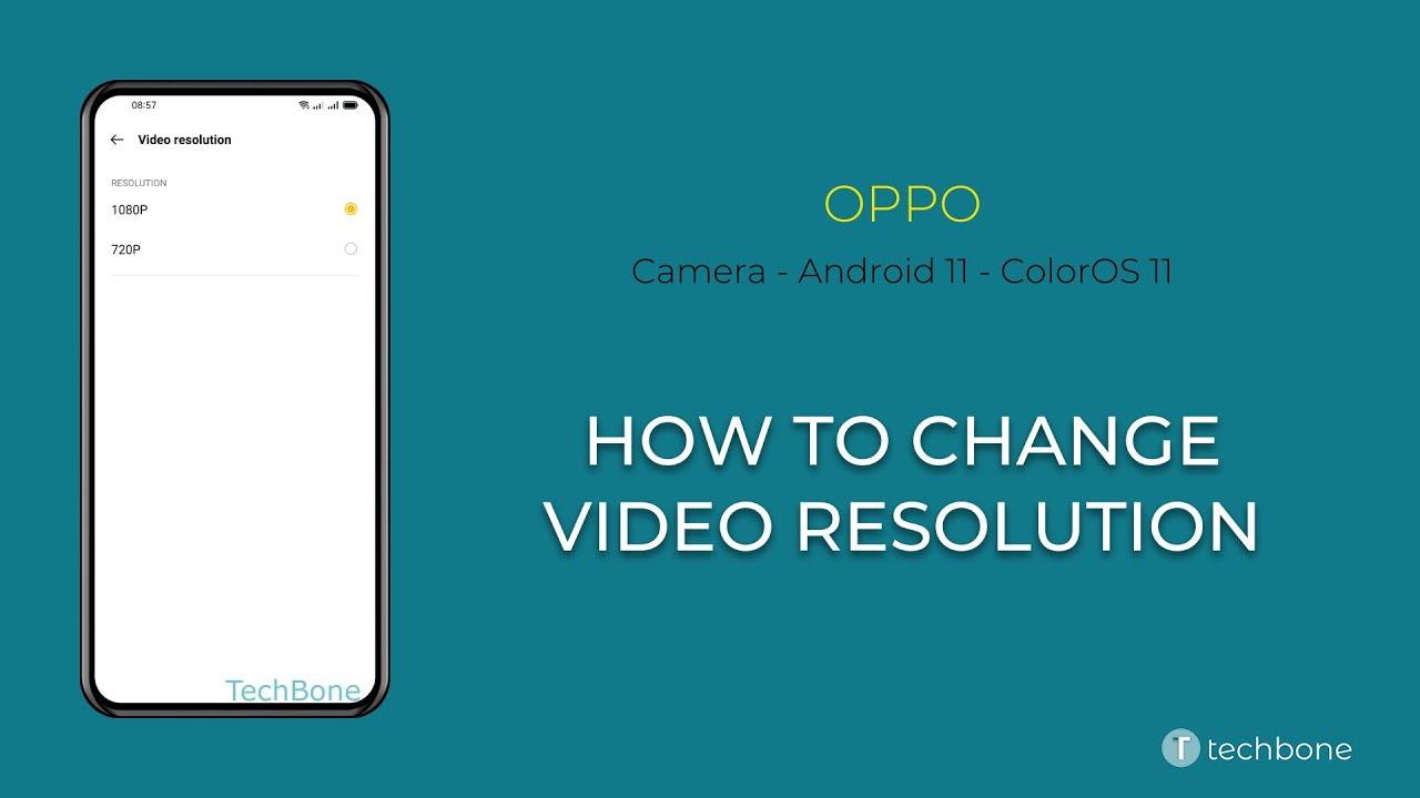 How to Change Video resolution - Oppo [Android 11 - ColorOS 11] - YouTube
