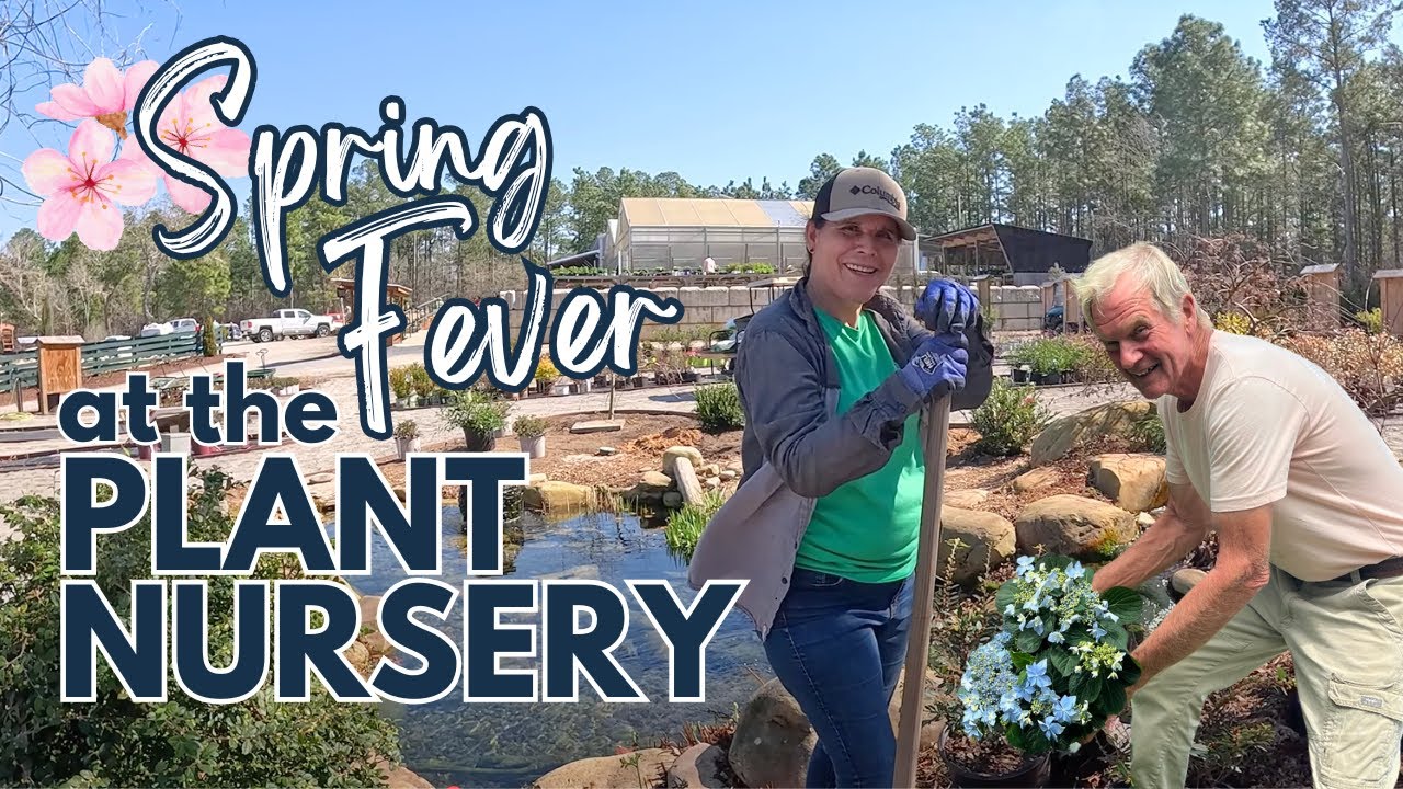 We've Got Spring Fever! Busy Saturday at the Garden Center - YouTube