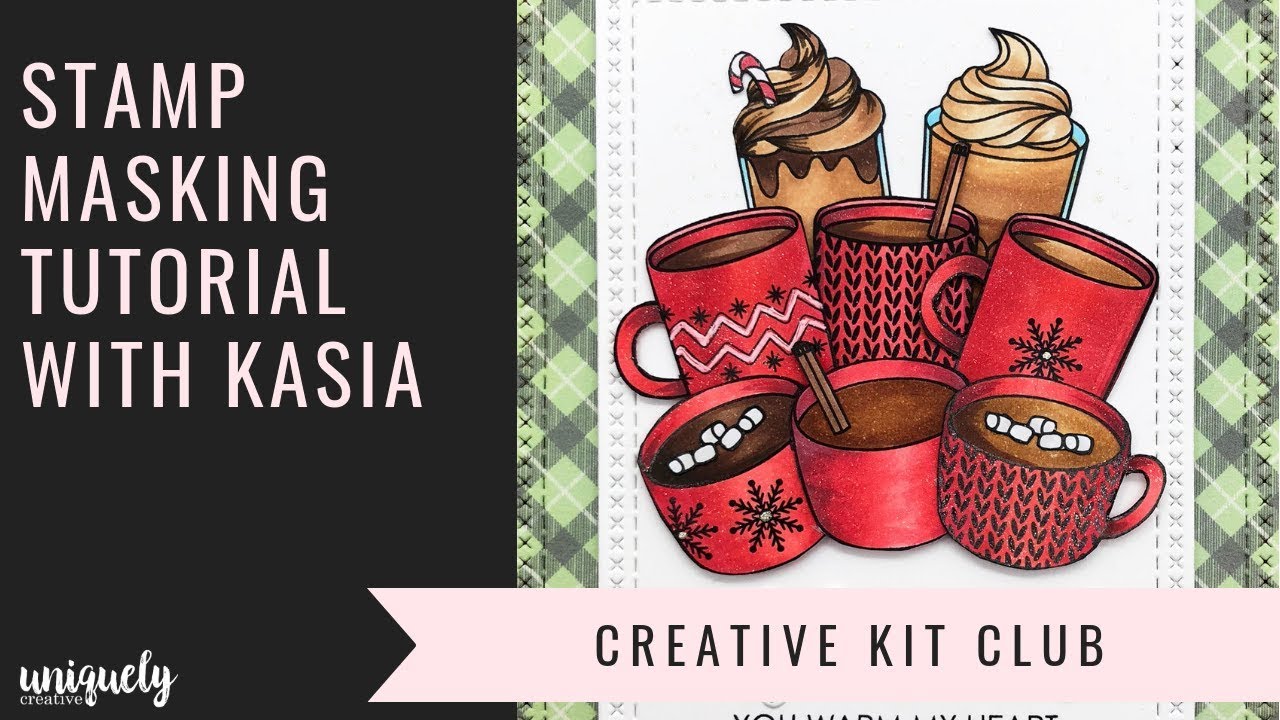 Stamp Masking Tutorial - How to create layers & depth with stamps - YouTube