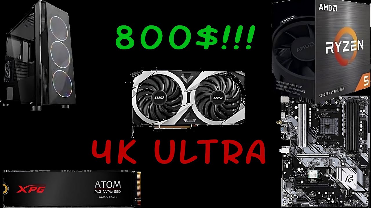 Gaming at 4K ULTRA SETTINGS UNDER 800$ ! | PC planning part 9! - YouTube