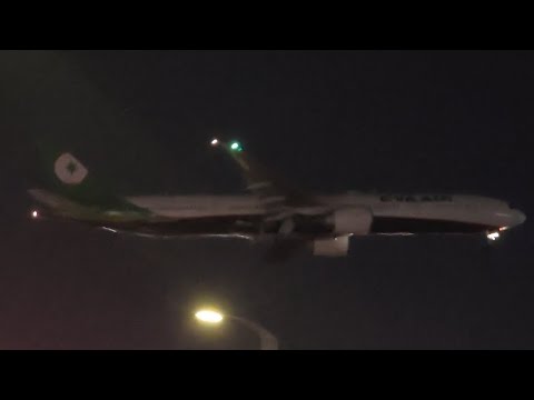 BR16 - TPE to LAX B777 landing (Oct 14, 2023/B-16703) - YouTube