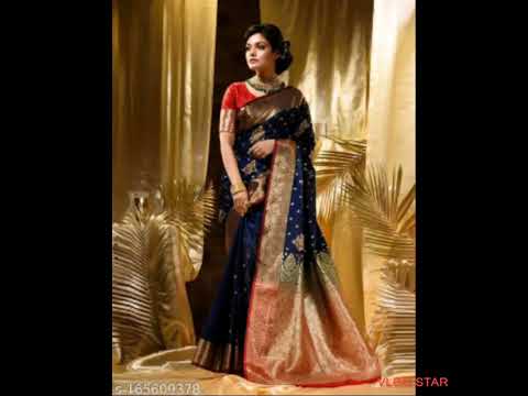 Satin silk sarees @Afestivecollection.