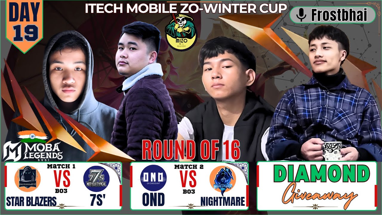 iTech Mobile Zo-Winter Cup | Round of 16 | Zan 19-na | #mobalegends5v5 ...