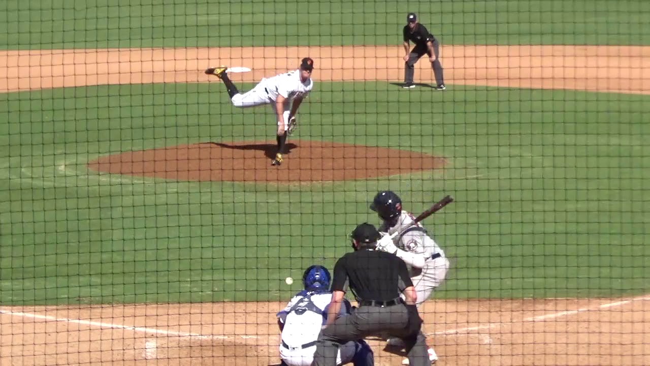 Matt Eckelman (10-20-2018) vs. Scottsdale - Arizona Fall League ...