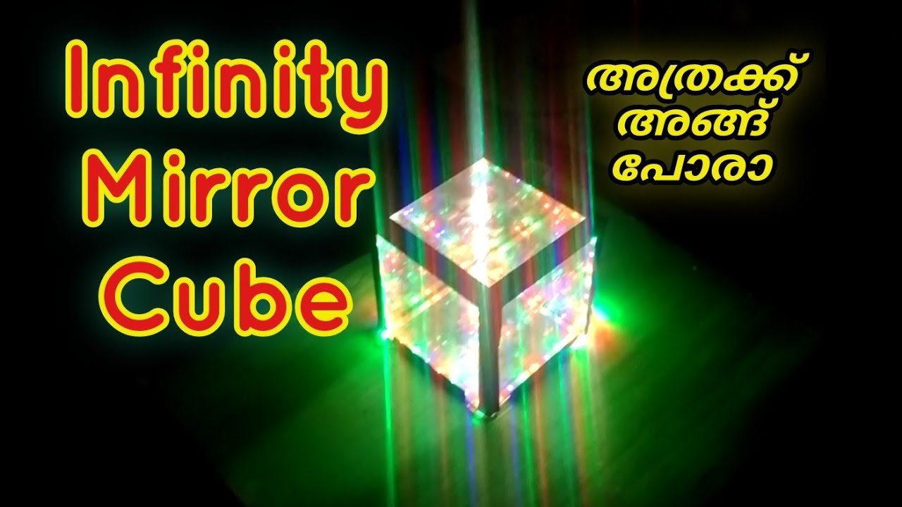Making of Infinity Mirror Cube - YouTube