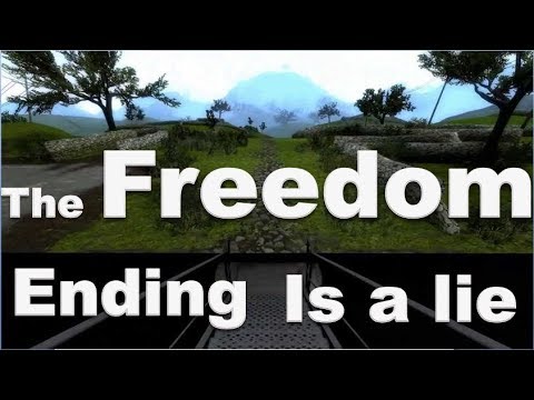 the stanley parable the freedom ending walkthrough part 2 - YouTube