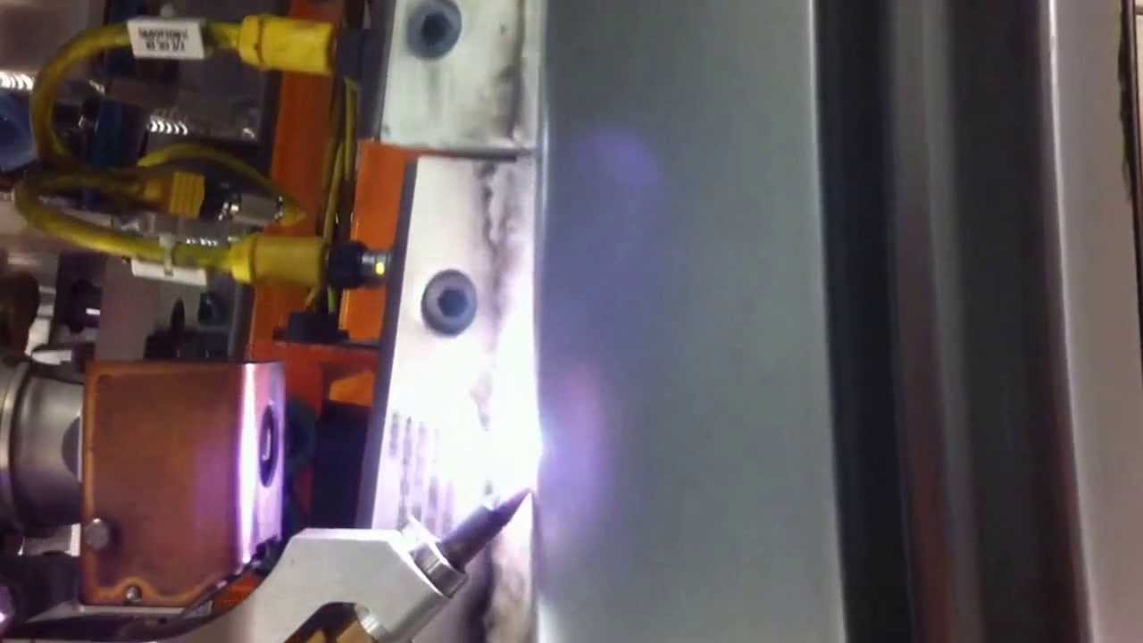 Roof Laser Braze - YouTube