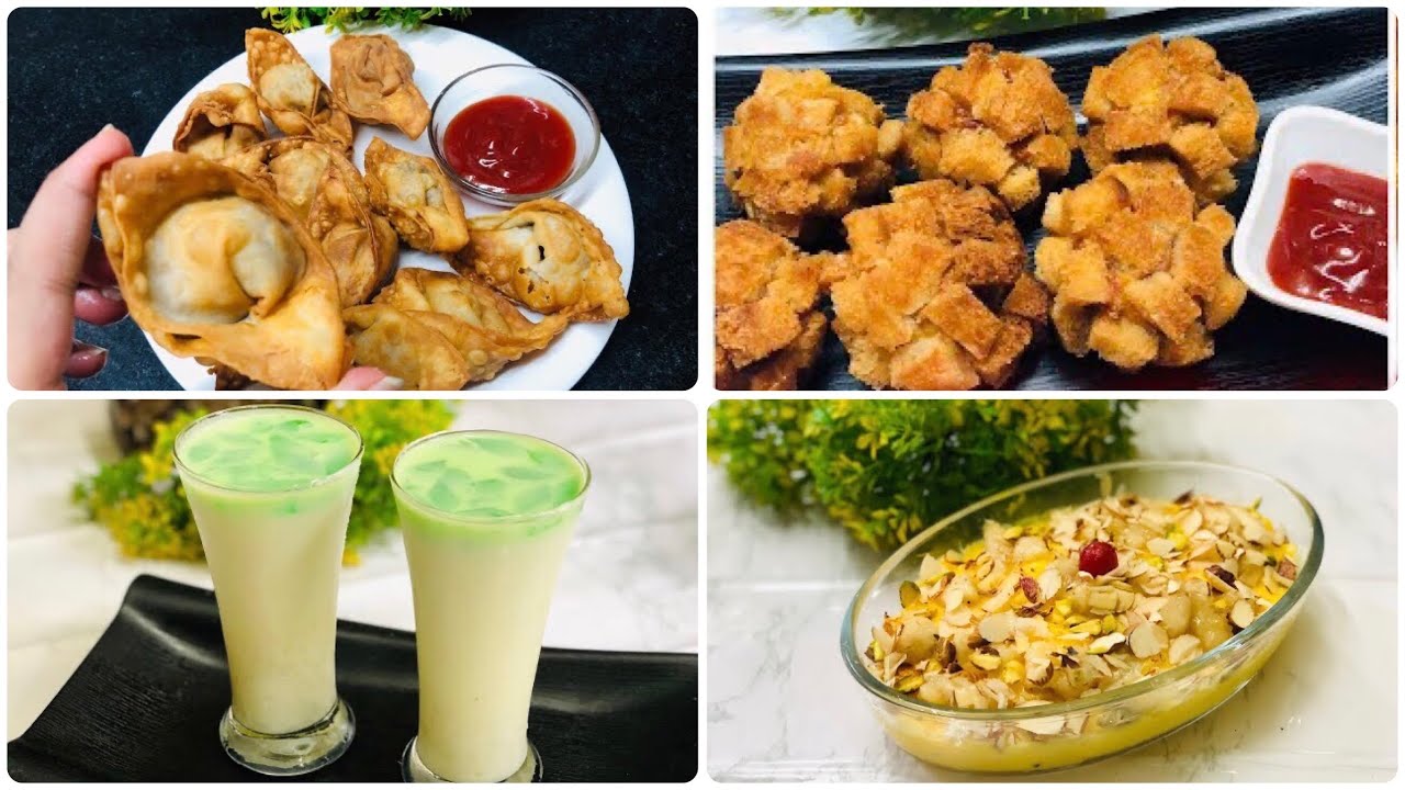 4 Unique & Must Try Ramadan Recipes | Best Iftar Platter | Quick & Easy ...