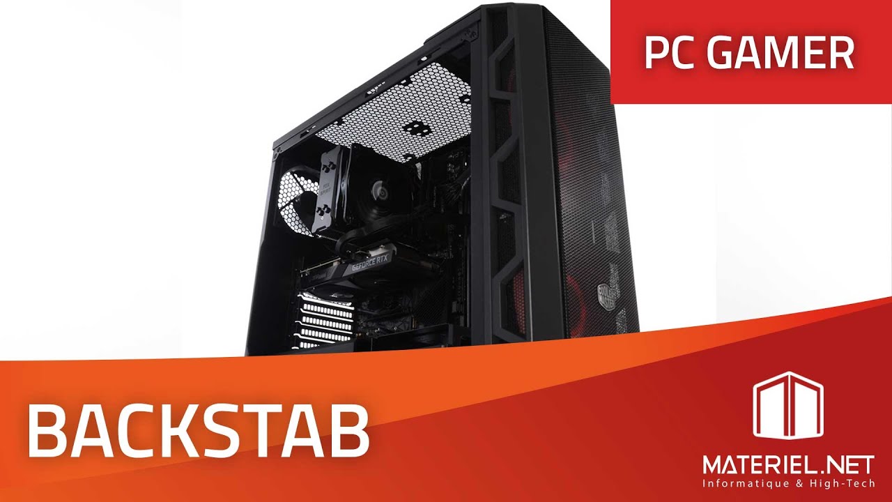 PC Gamer Backstab - Config PC Ryzen 5 5600X / RTX 3060 (2021) - YouTube