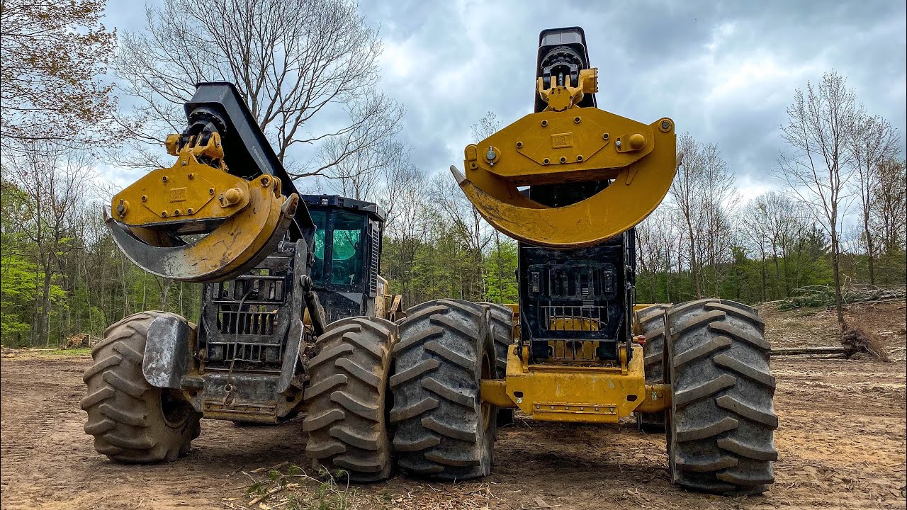 Compare the Cat Skidders - YouTube