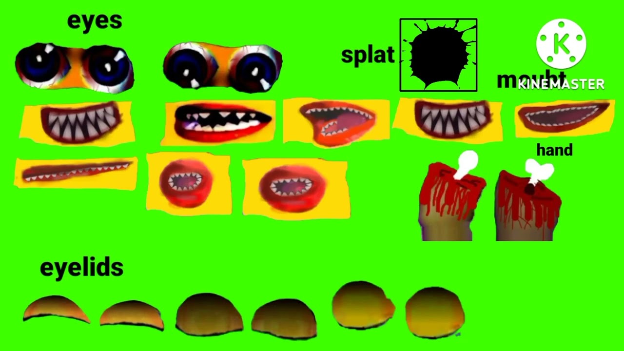 klasky csupo nightmares logo green screen assets - YouTube