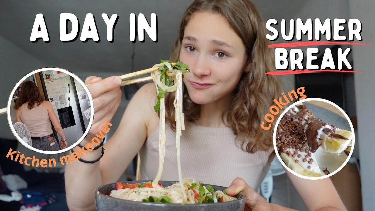 (Werbung) FULL DAY OF SUMMER BREAK 🌴😎 what I cook, eat & do.... - YouTube