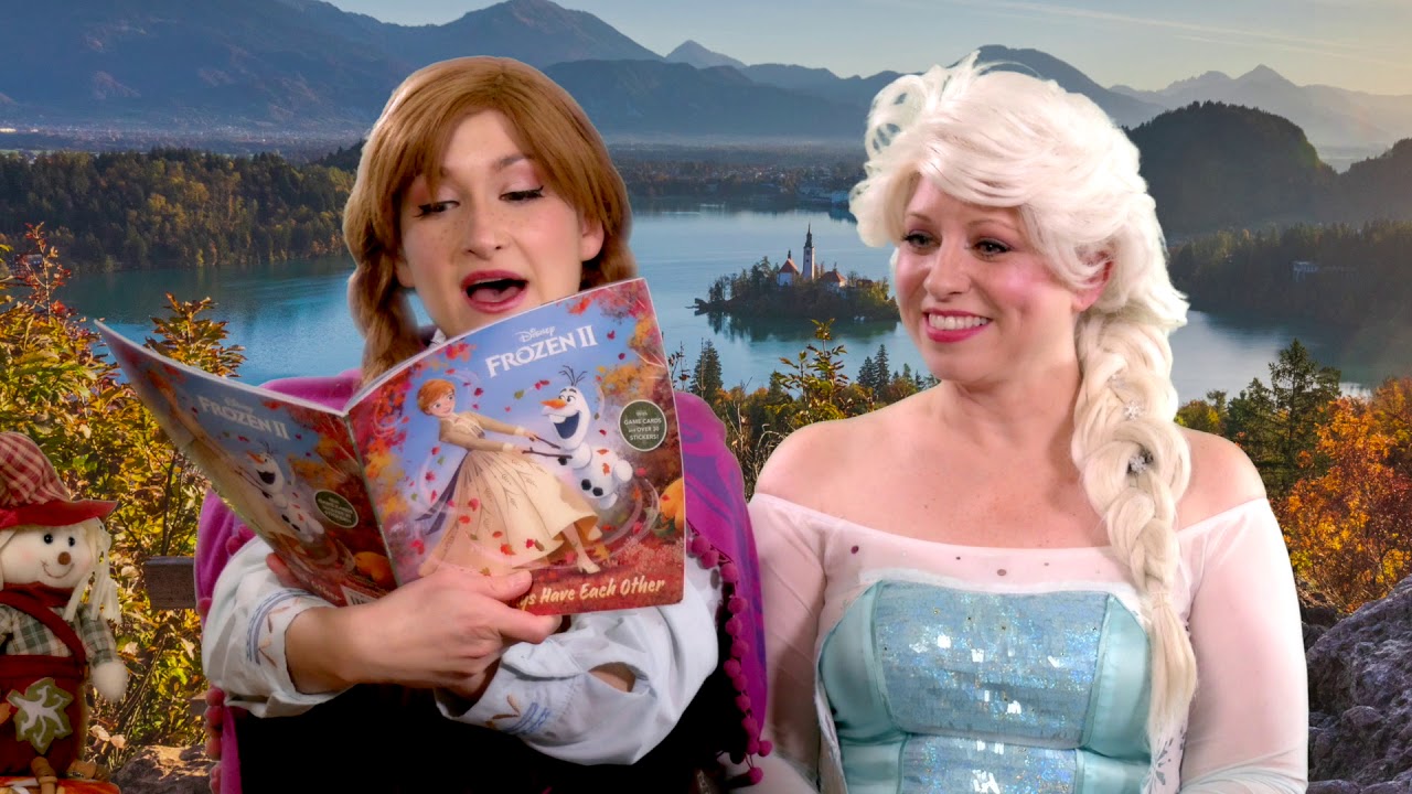 Story time with Anna and Elsa | Peace Arch Hospital Foundation - YouTube