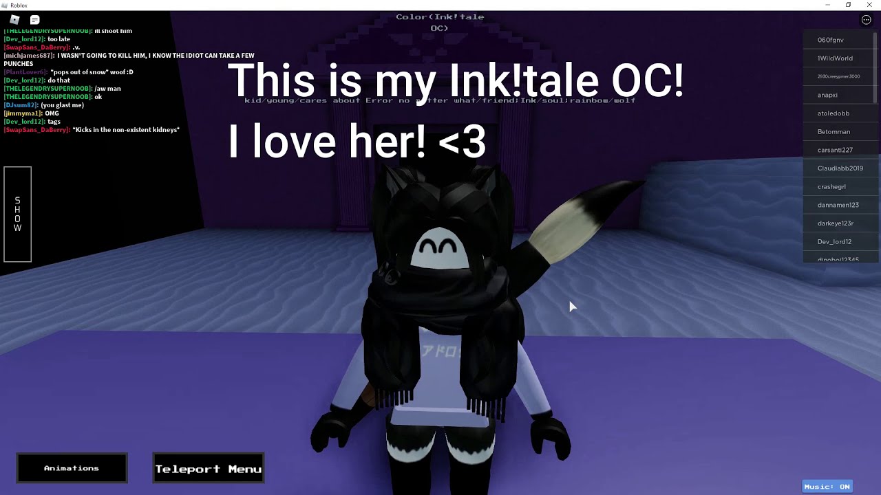 My undertale OC AUs in roblox - YouTube