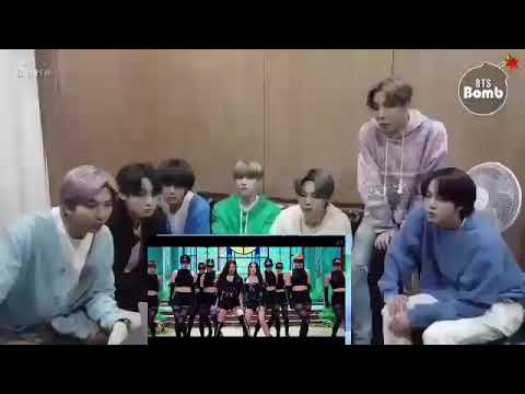 BTS REACTION TO REDVELVET SEULGI AND IRENE - MONSTER OFFICIAL M/V  (FANMADE MEANS FAKE)
