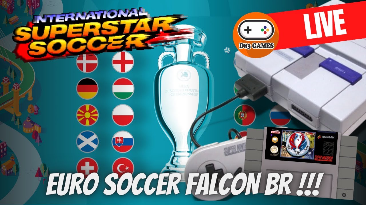 FUTEBOL EURO SOCCER SNES (24 -11-2023) - YouTube