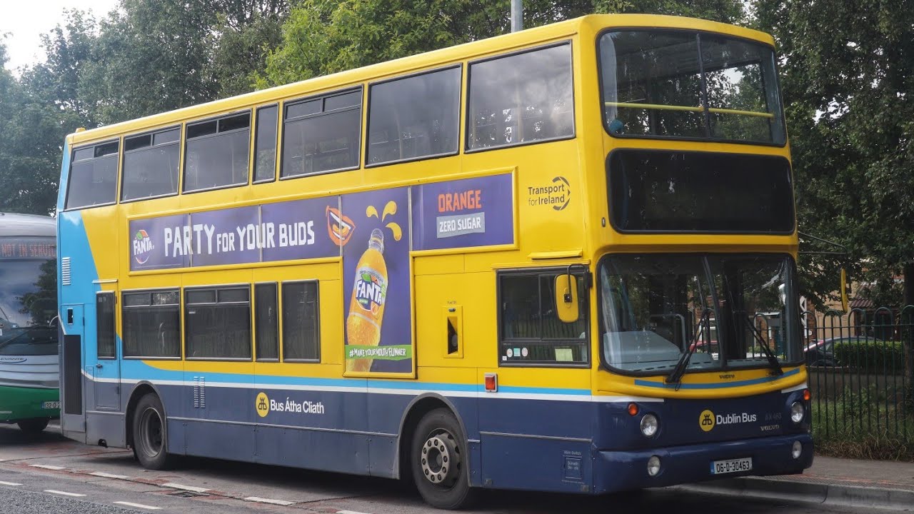 A Ride On Dublin Bus Alexander Dennis Volvo ALX400 B7TL (AX463) on ...