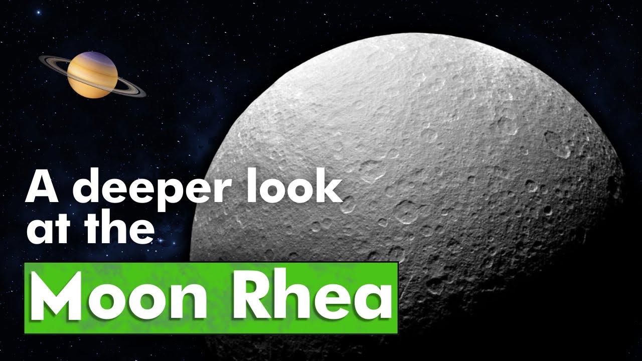 "Unveiling Saturn's Moon Rhea: Composition and Mysteries | Space ...