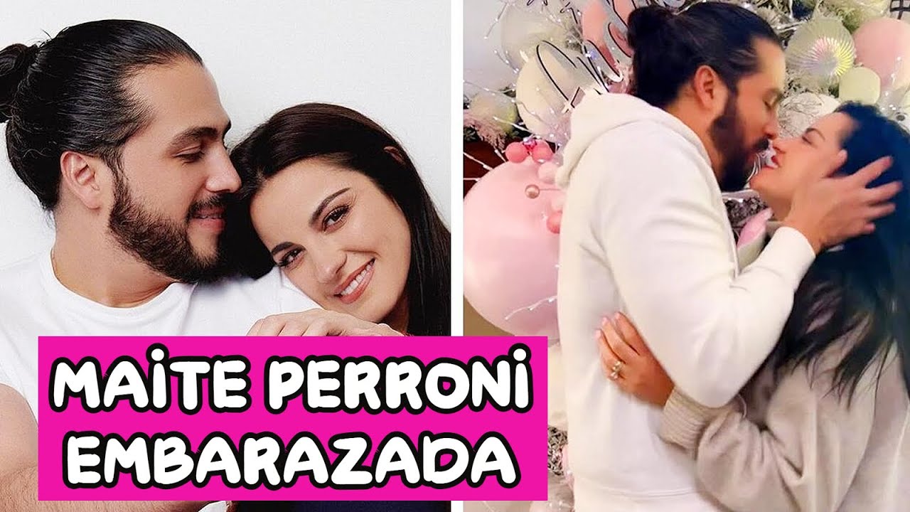 Maite Perroni anuncia que está embarazada - YouTube