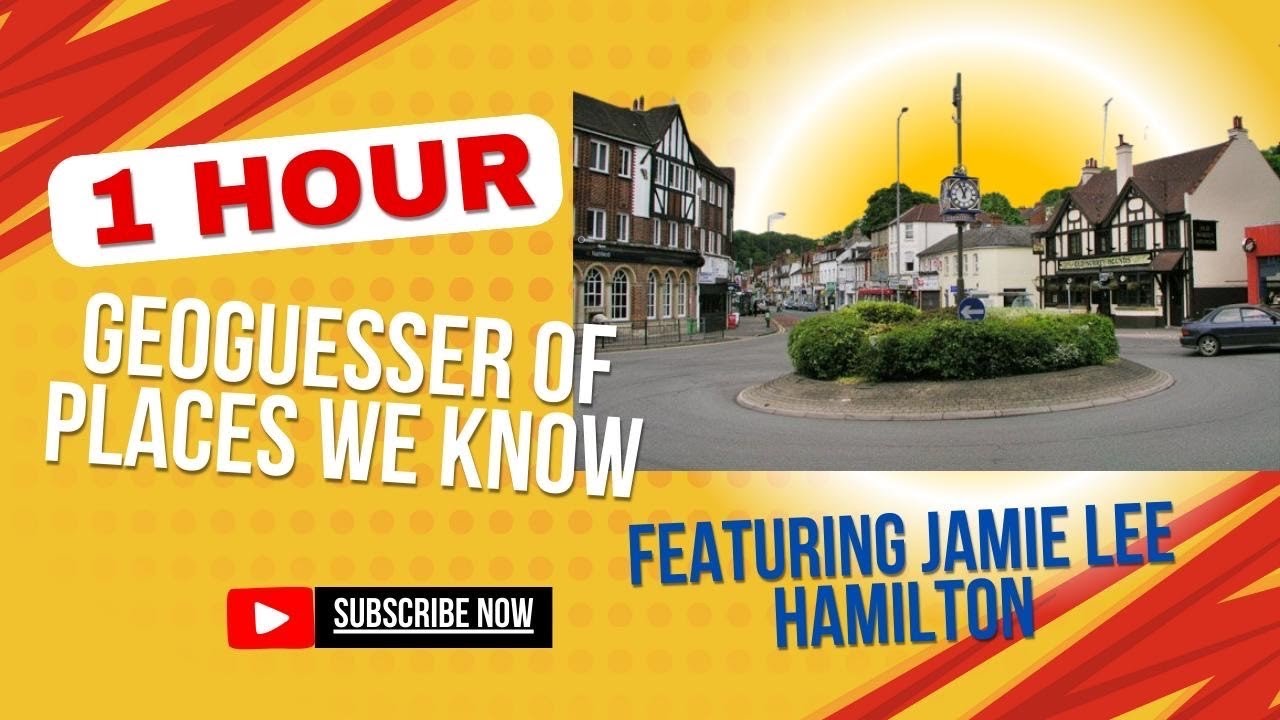 1 HOUR COMPILATION OF GEOGUESSR ROUNDS WE KNOW W/ Jamie Lee Hamilton ...