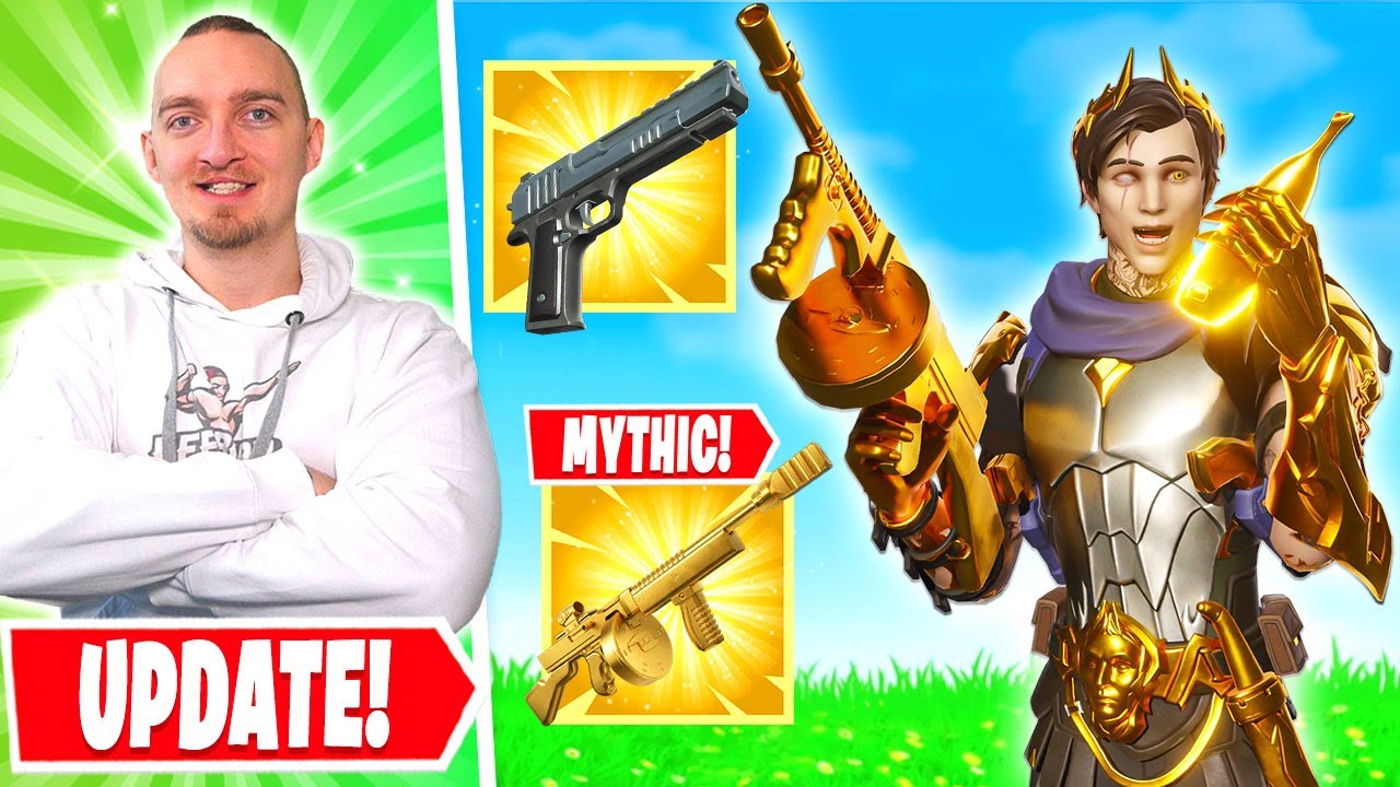 MYTHIC MIDAS DRUM GUN HAR KOMMIT TILL FORTNITE - YouTube