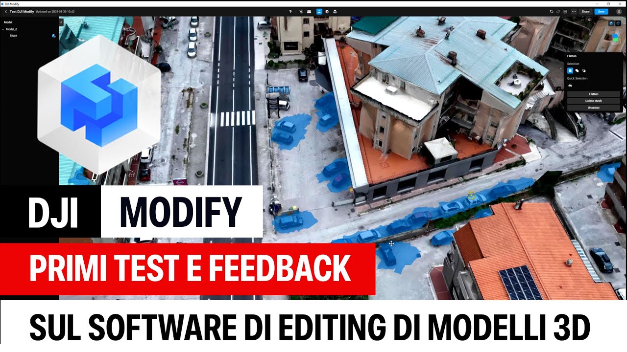 DJI Modify - Primi Test e Feedback sul software di Editing di Modelli ...