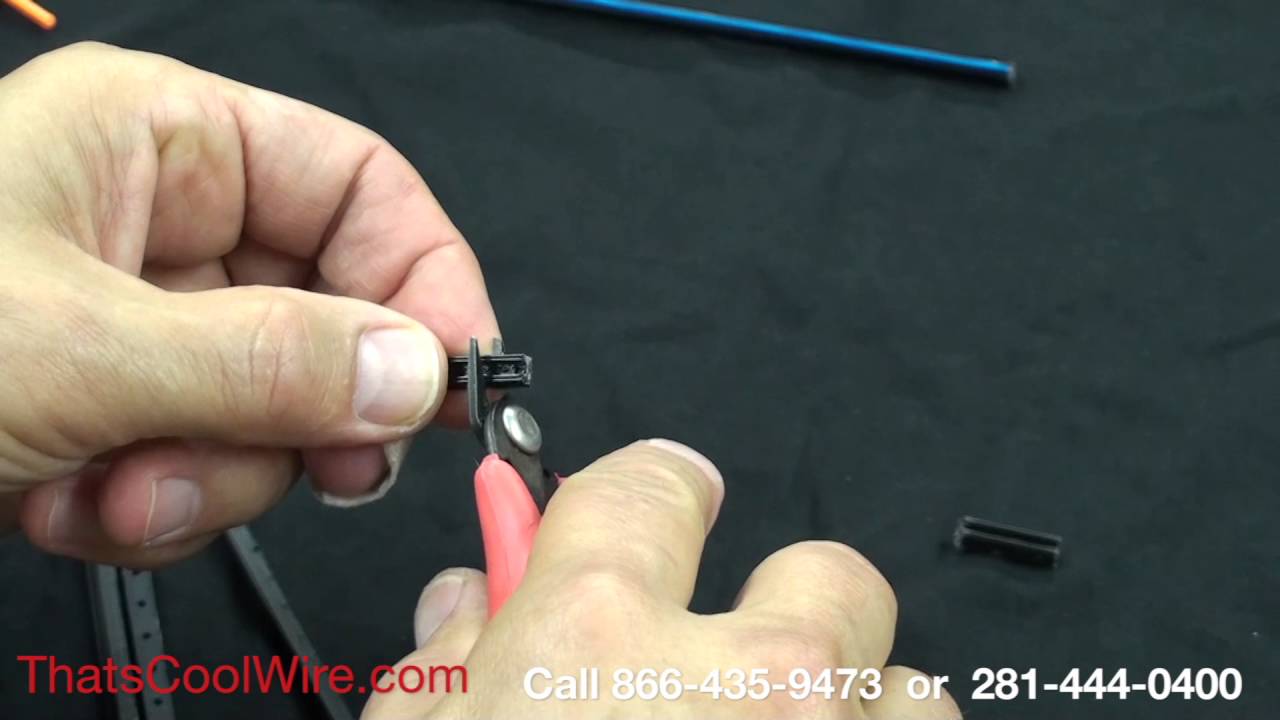 El Wire Long Designer Mounts - YouTube