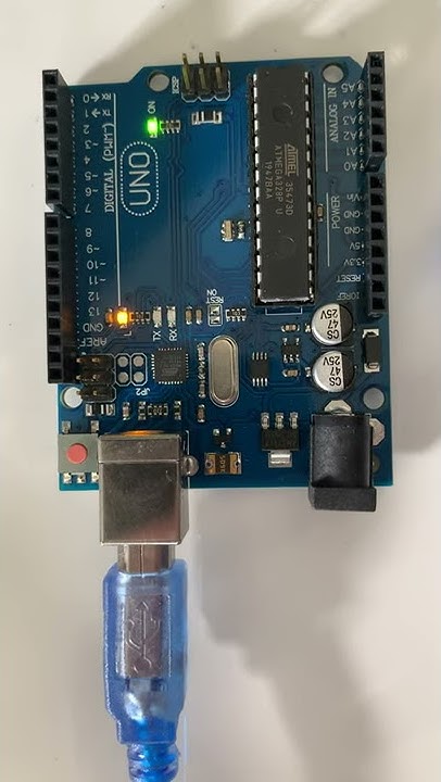 Arduino blink example - YouTube