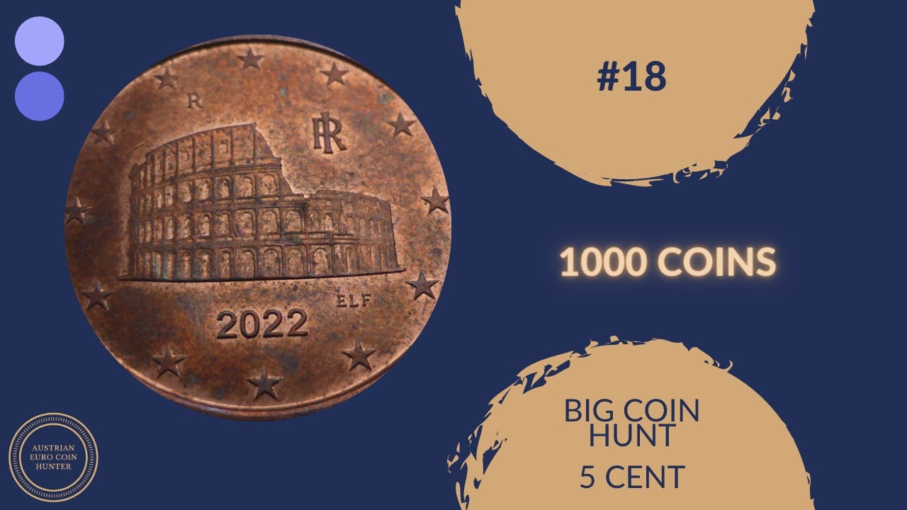 1000 Coins - Huge 5 Cent Hunt - 20 x Austrian Rolls #18 - YouTube