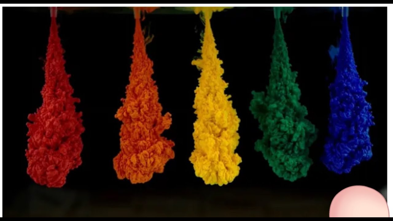 Stunning Slow Motion Ink In Water, Ink Drop Video With Relaxing Music ...