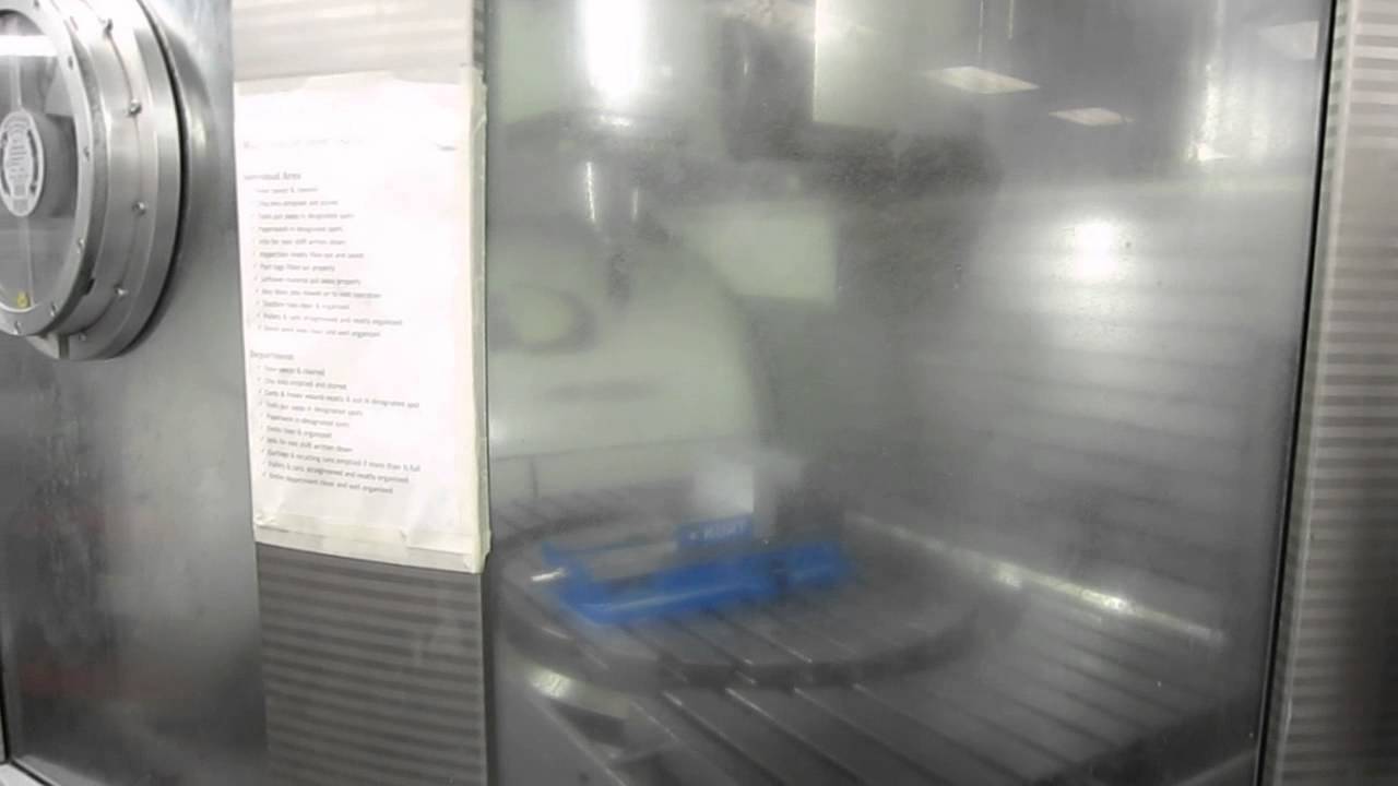 Deckel Maho DMU 80 MonoBlock 5-Axis CNC Machining Center - YouTube