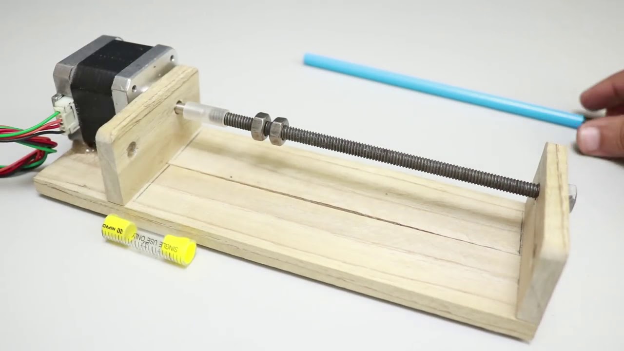 How To Make Homework Writing Machine at Home - YouTube