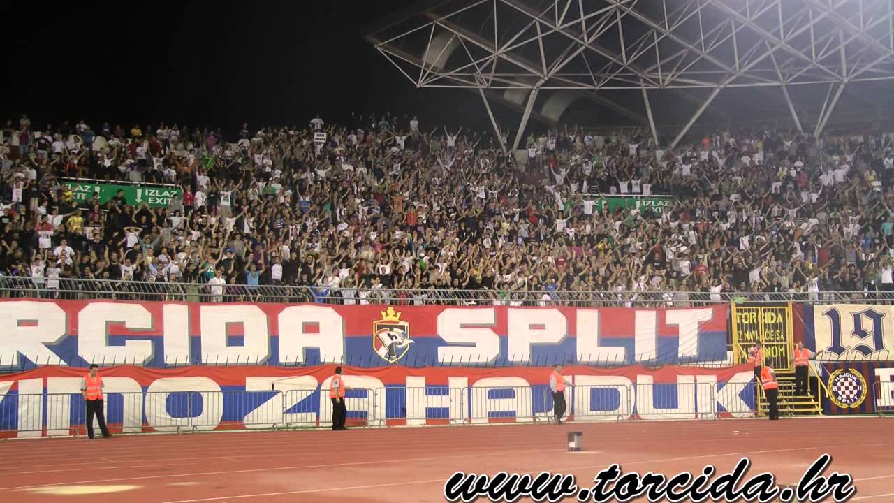 Torcida Split :: Hajduk Split - Cibalia 4:0 ( HNL 11.kolo ) - YouTube