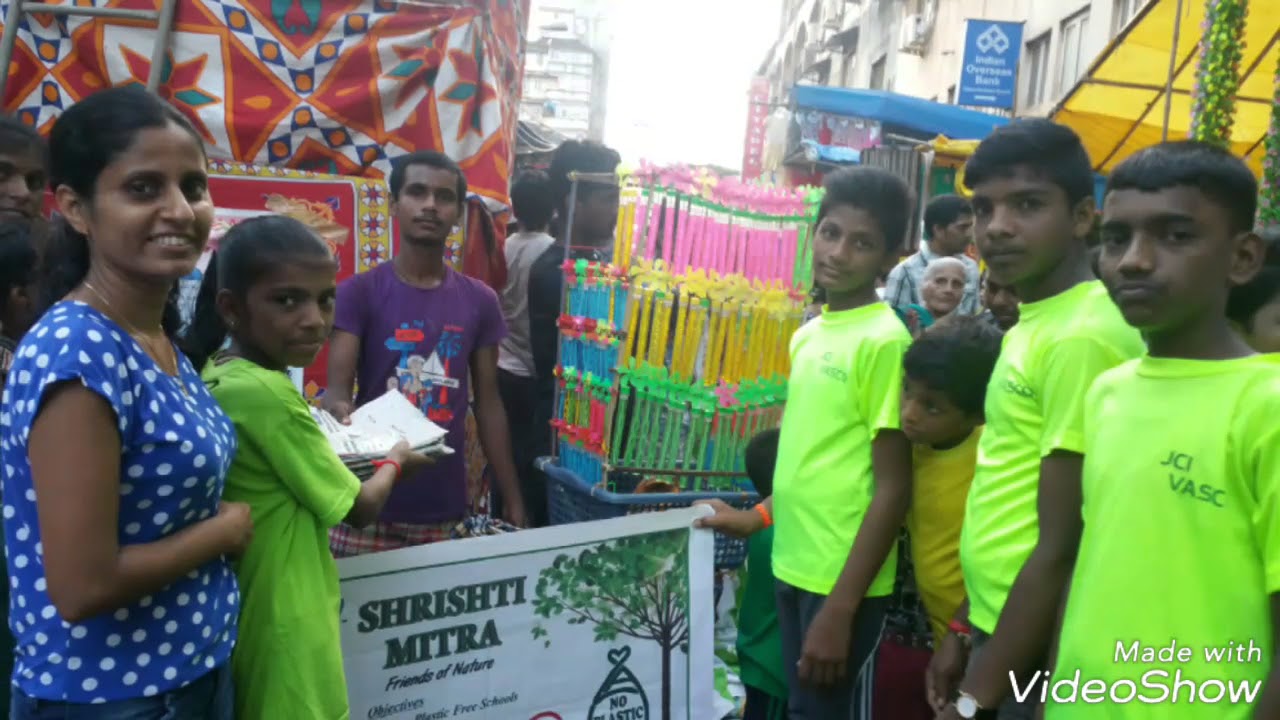 PAPER BAG DISTRIBUTION BY JCI VASCO AT VASCO SAPTA - YouTube